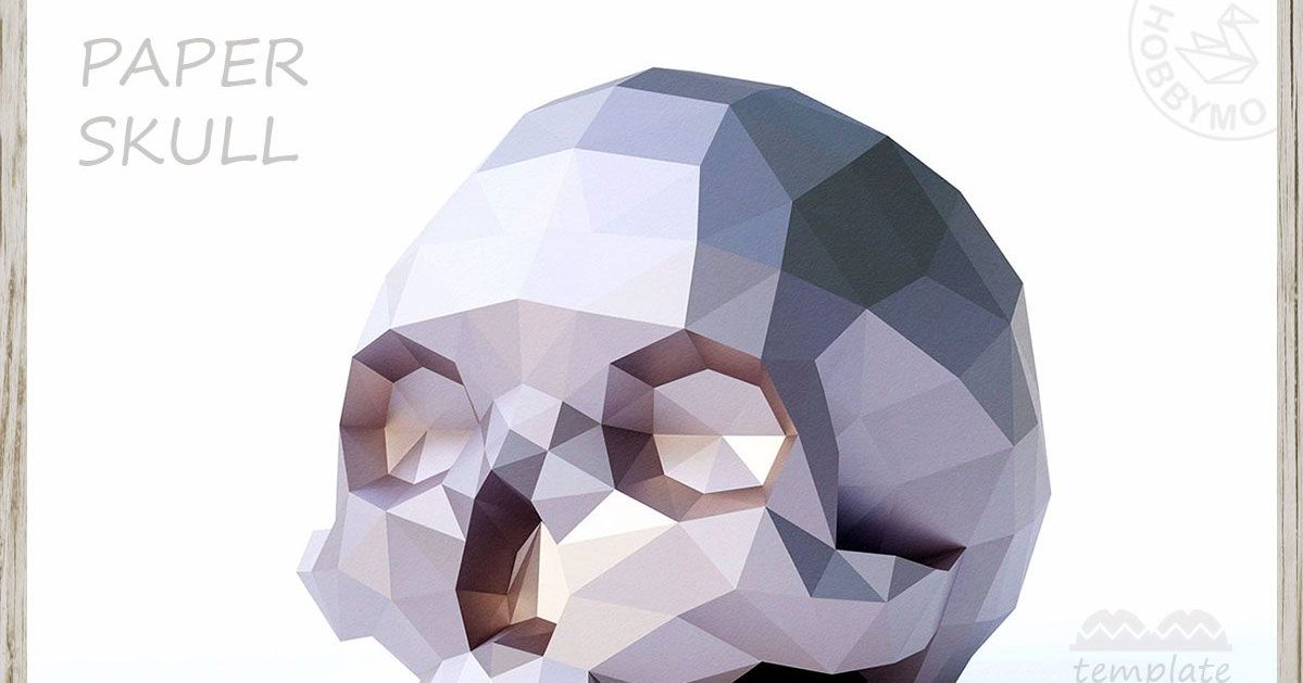 The Art of Crafting a Paper Skull - HOBBYMO
