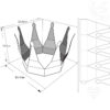 Paper Crown, 3D Papercraft template (PDF) - HOBBYMO