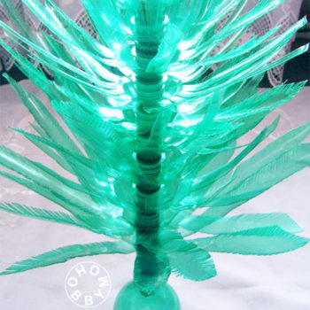 DIY Christmas trees from plastic bottles (Tutorials) - HOBBYMO
